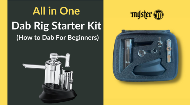 All In One Dab Rig Starter Kit (How to Dab for Beginners) – Myster